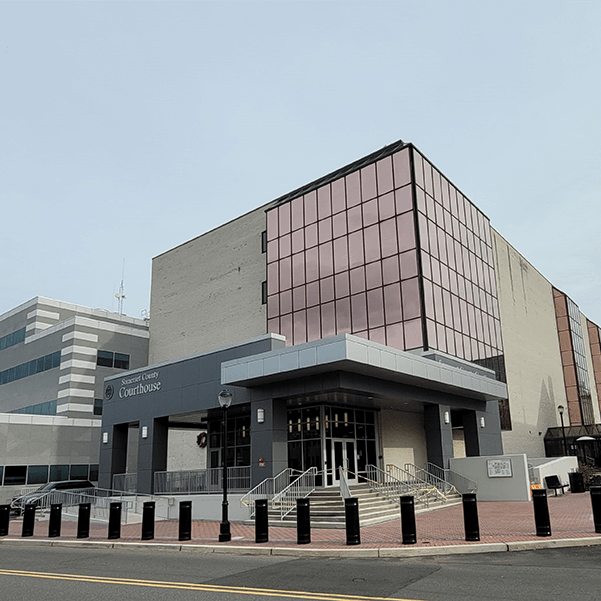 New Courthouse Entry & Lobby Area Designed By SSP Architects